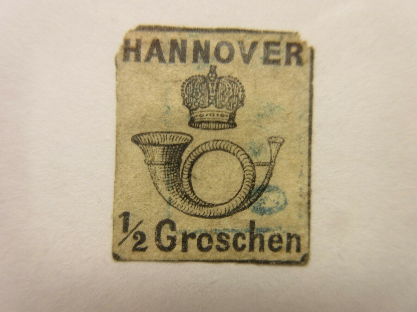 HANOVER Scott 18 FAULTS thin, corners margins USED LotC Cat $200 ...