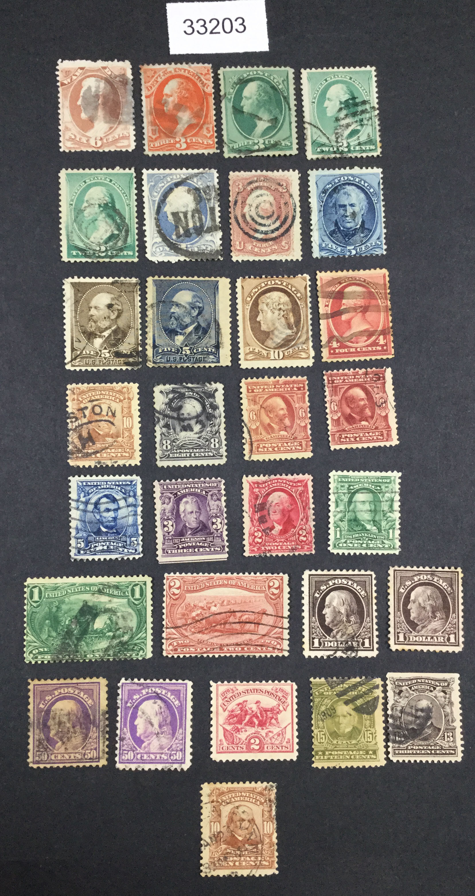 US Stamps 30 Stamps Used Collection LOT #33203 | United States, General ...