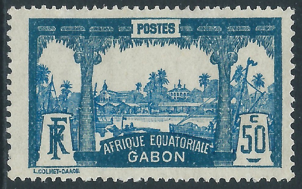 Gabon, Sc #67, 50c MNG | Europe - France & Colonies, General Issue ...