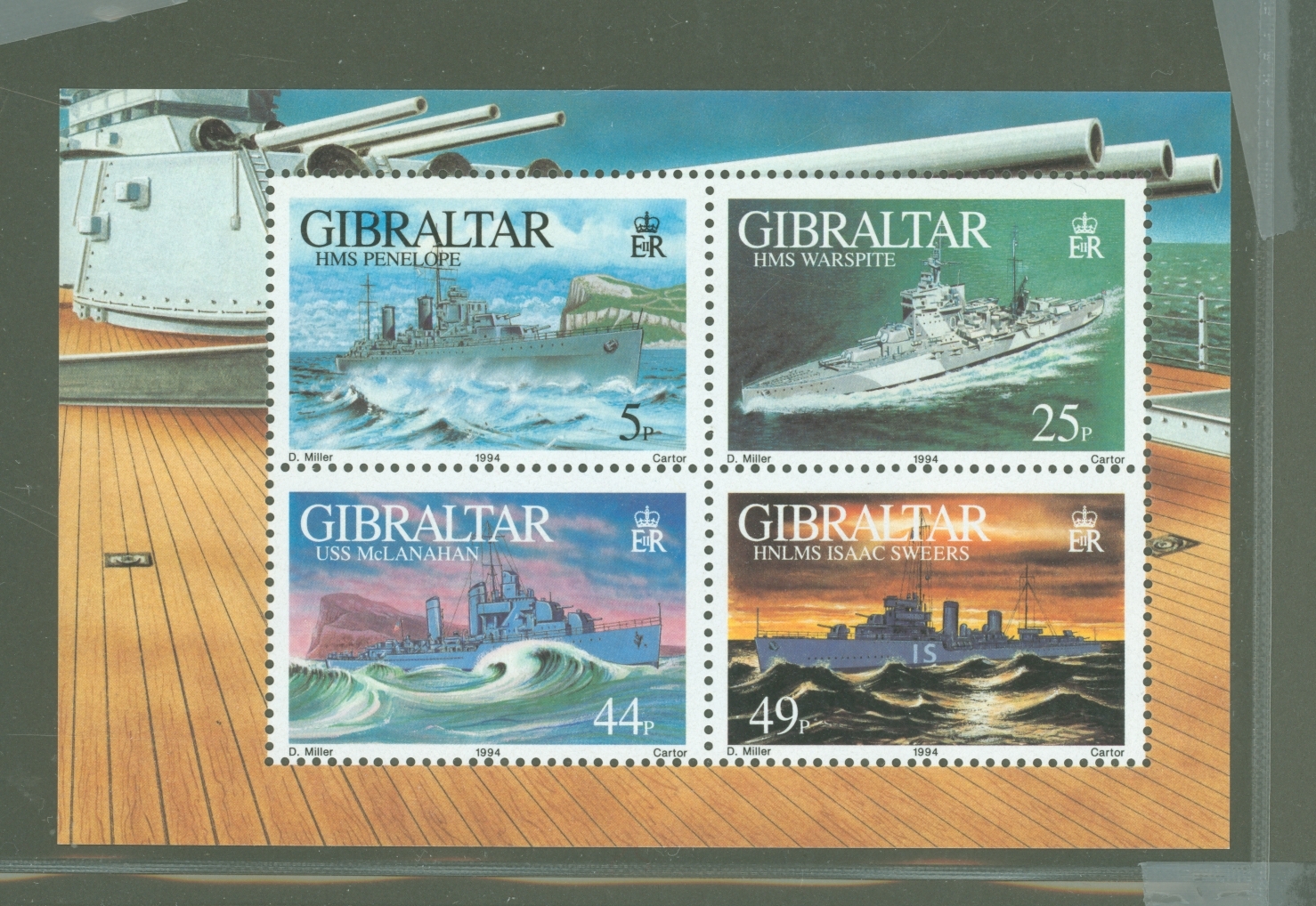 Gibraltar #660 Souvenir Sheet | Europe - Gibraltar, General Issue Stamp ...