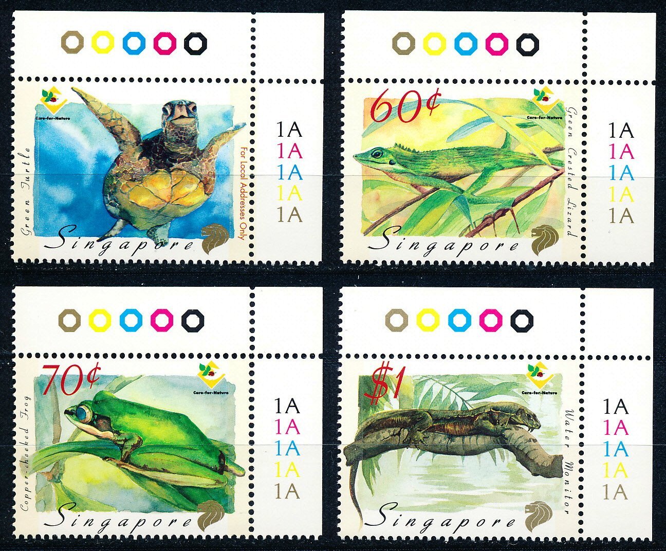 Singapore #909-912 Set of 4 MNH | Asia - Singapore, General Issue Stamp / HipStamp