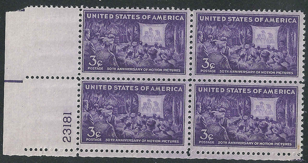 US - 926 - Plate Block - MNH - SCV-1.00 | United States, General Issue ...