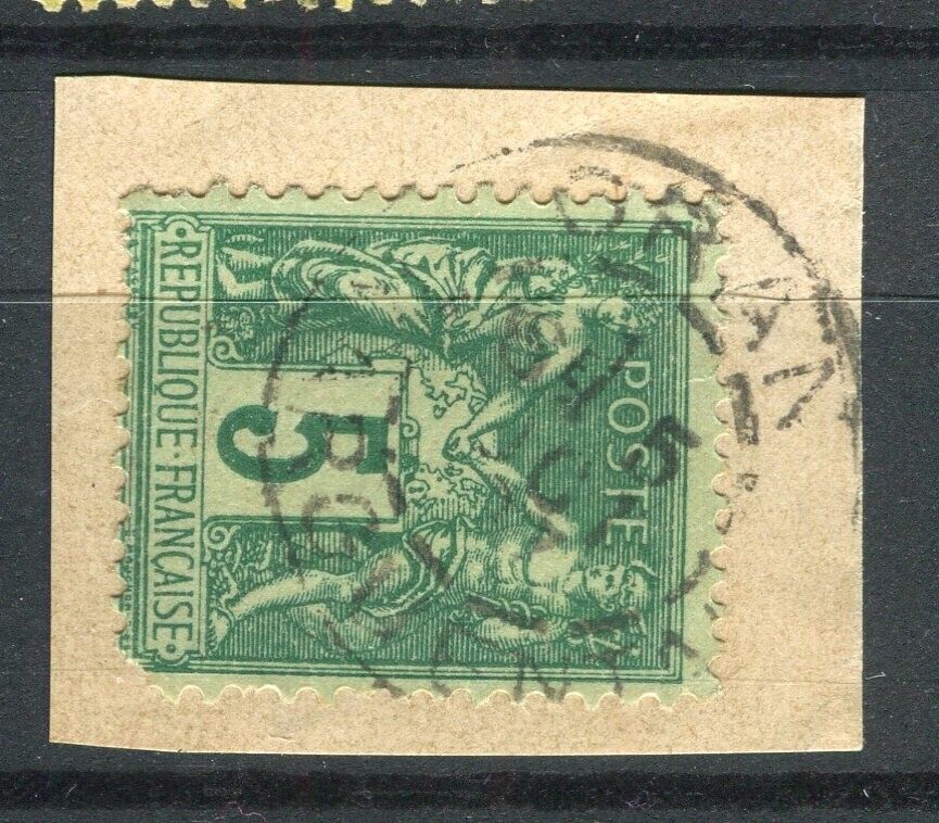FRANCE; 1880s early classic SAGE issue fine used value + fair POSTMARK ...