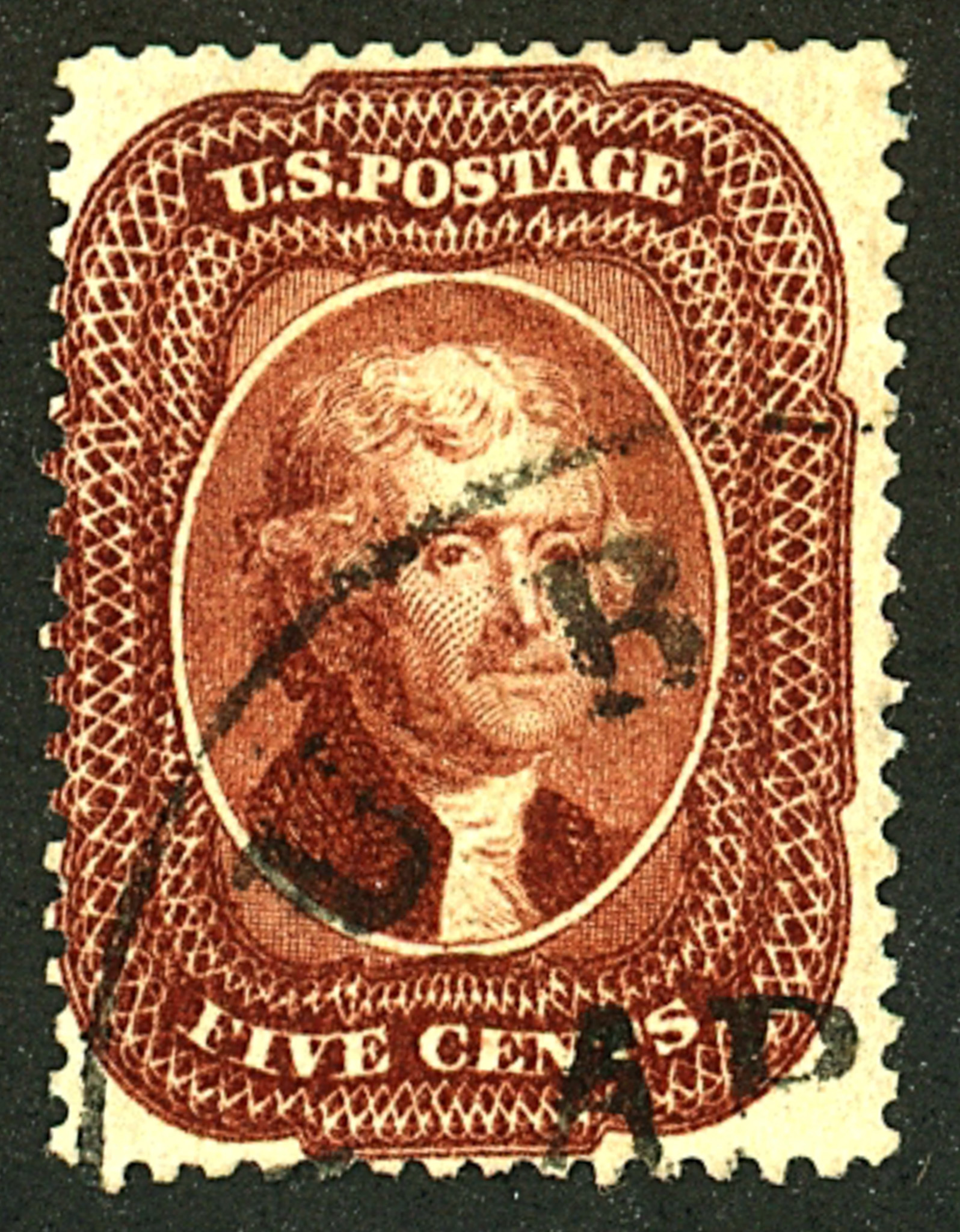 U.S. #30 USED | United States, General Issue Stamp / HipStamp