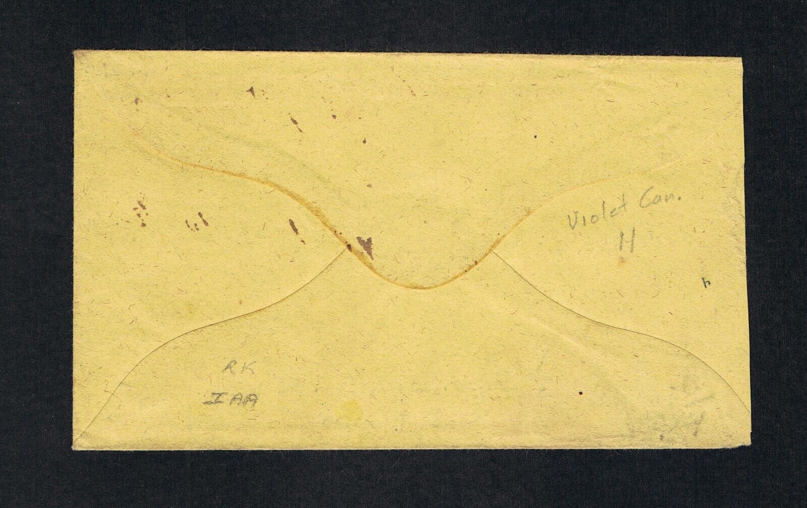 Genuine Scott CSA #12 1863-64 Blue Die-B Tied to August Cover Violet ...