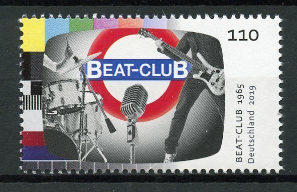 Germany TV Stamps 2019 MNH Beat-Club Beat Club Television 1v Set ...