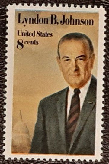 US Scott # 1503; 8c L.B. Johnson from 1973; MNH, og,VF centering ...