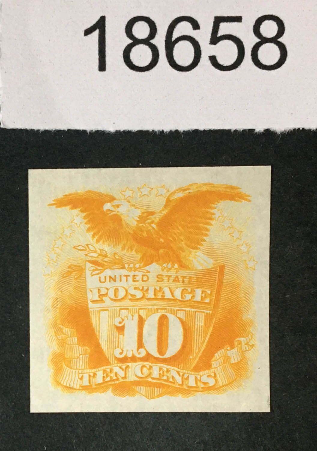 US Stamps # 116p4 Proof on Card XF $55 LOT #18658 | United States, Back ...