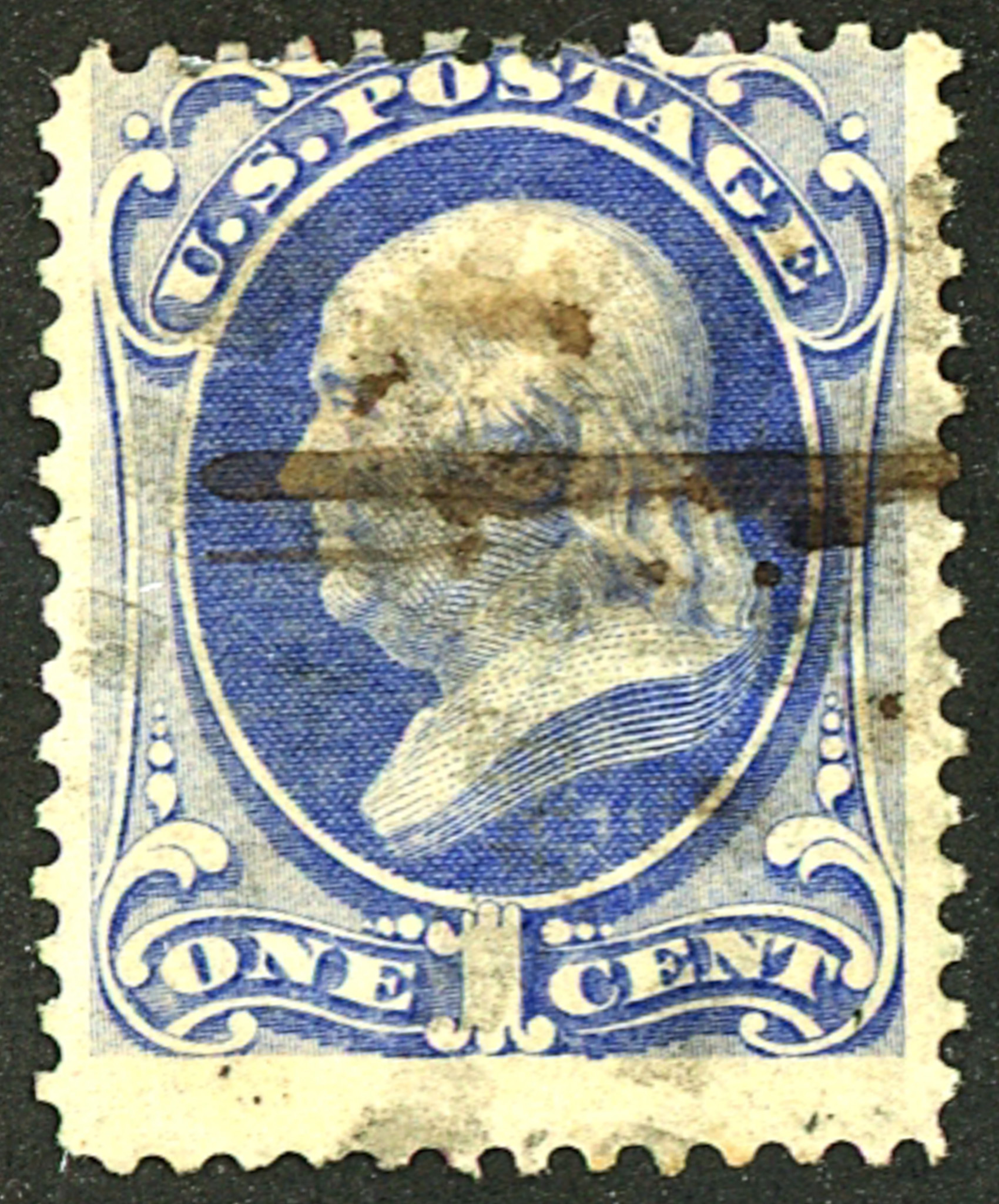 U.S. #134 USED | United States, General Issue Stamp / HipStamp