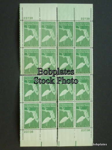 BOBPLATES #952 Everglades Matched Set Plate Blocks VF MintNH~See ...