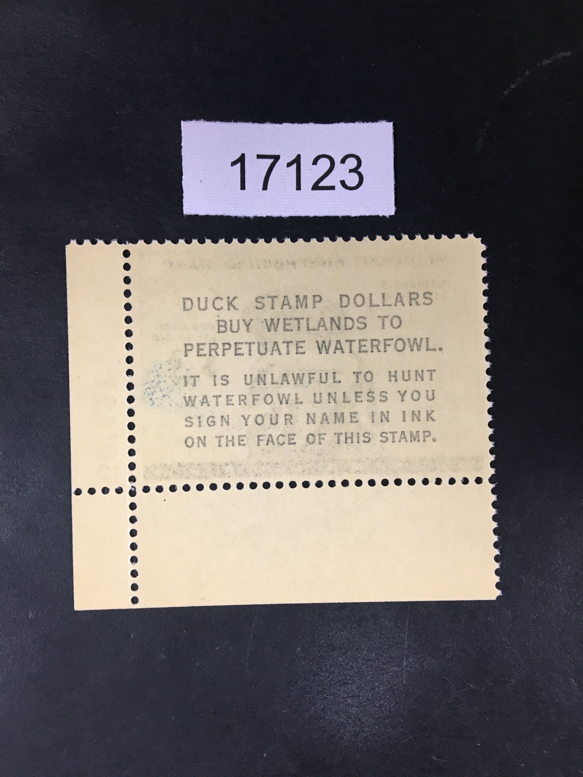 US Stamps # Rw26 Plate Single Duck Mint OG NH VF $125 LOT #17123 ...