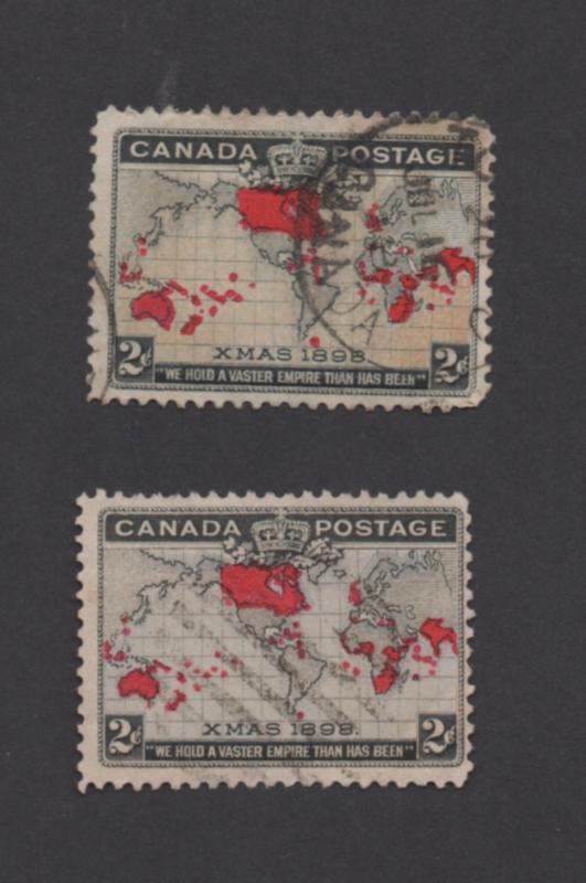Scott # 85 & 85i used | Canada, General Issue Stamp / HipStamp