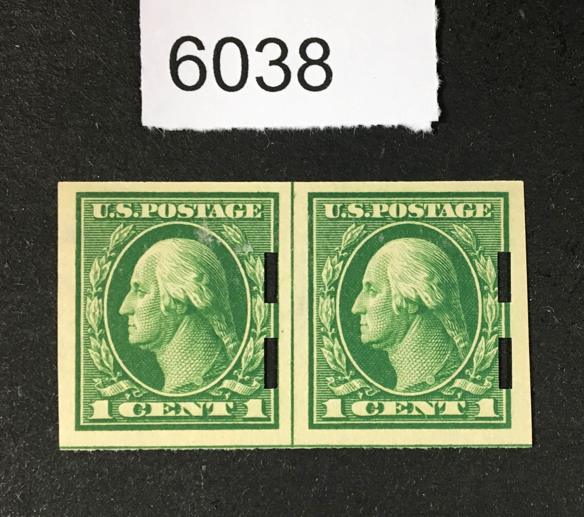 US Stamps # 408 Mint OG NH Line Pairs Schermack Type-Iii LOT #K 6038 ...