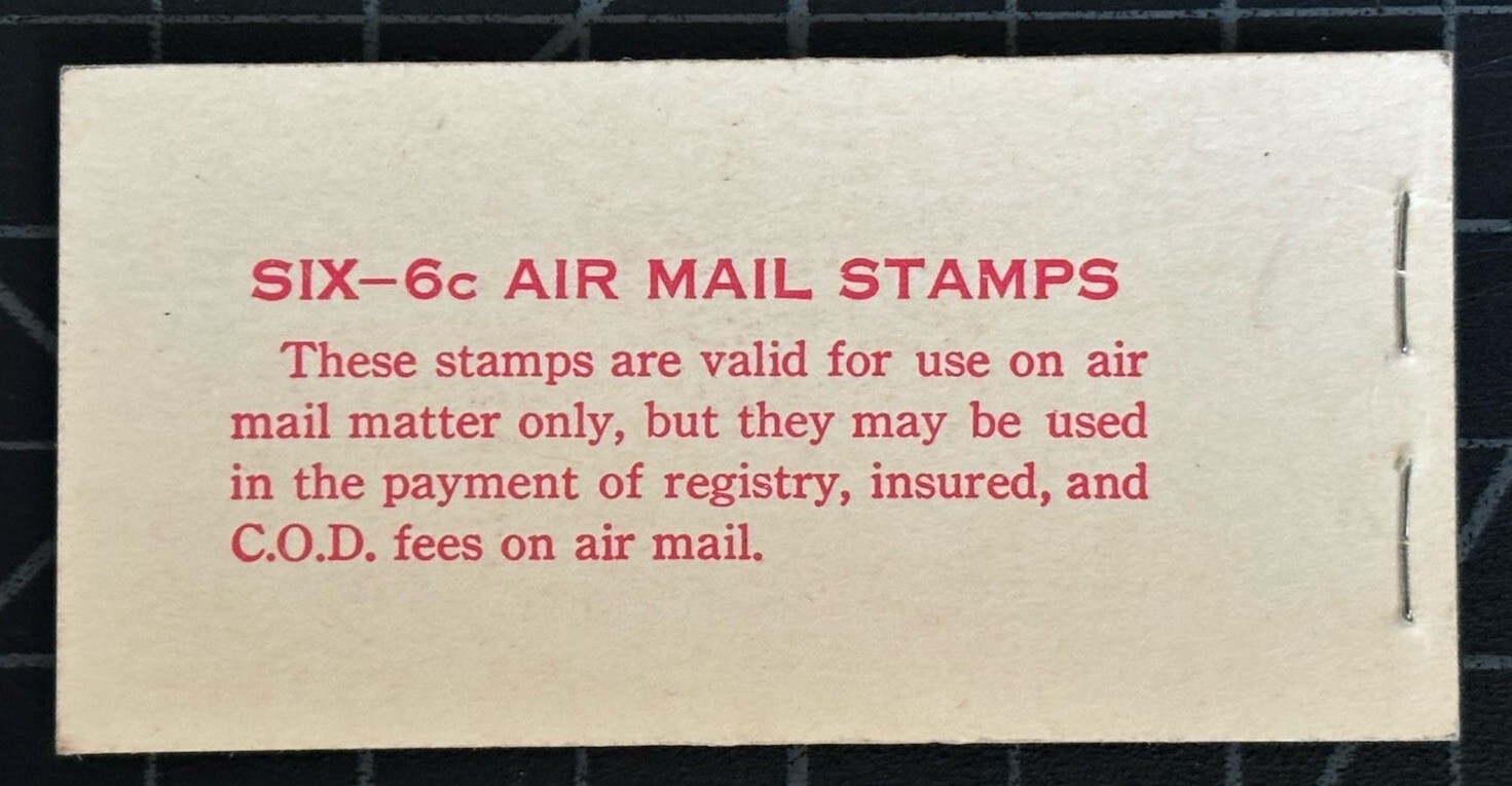 US Stamps- SC# BKC2 - Booklet Of 6 - MNH - SCV = $8.00 | United States ...
