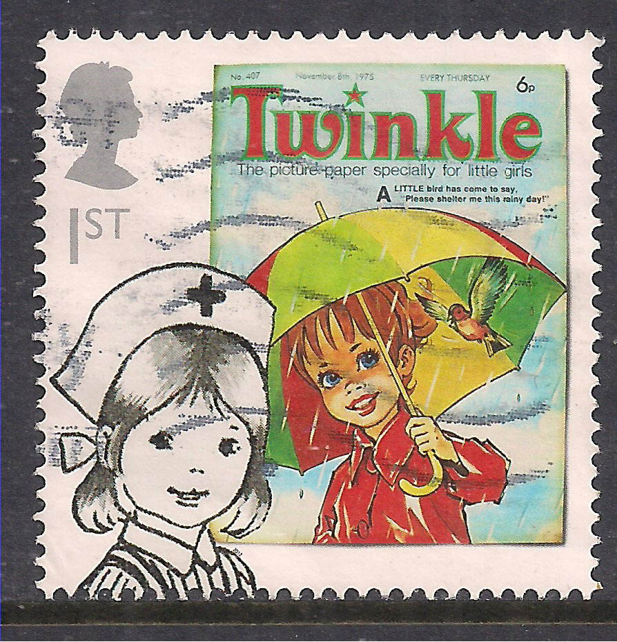 GB 2012 QE2 1st Comics ' Twinkle ' used SG 3292 ( C108 ) | Great Britain, Stamp / HipStamp