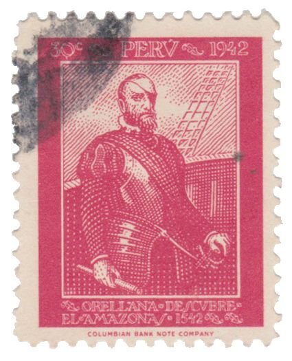 Peru Stamp 1943 Scott # 400. Used. | Central & South America - Peru ...