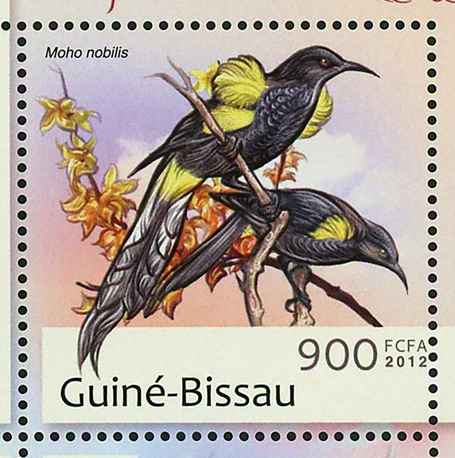 Extinct Birds Stamp Paroreomyza Flammea Moho Nobilis S/S MNH #6298-6301 ...