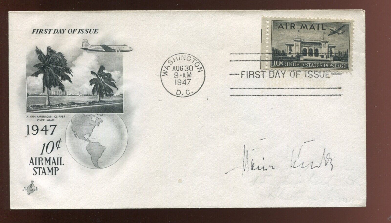 Heinz Knoke Wwii Luftwaffe Flying ACE Signed Cover Lv9772 | United ...