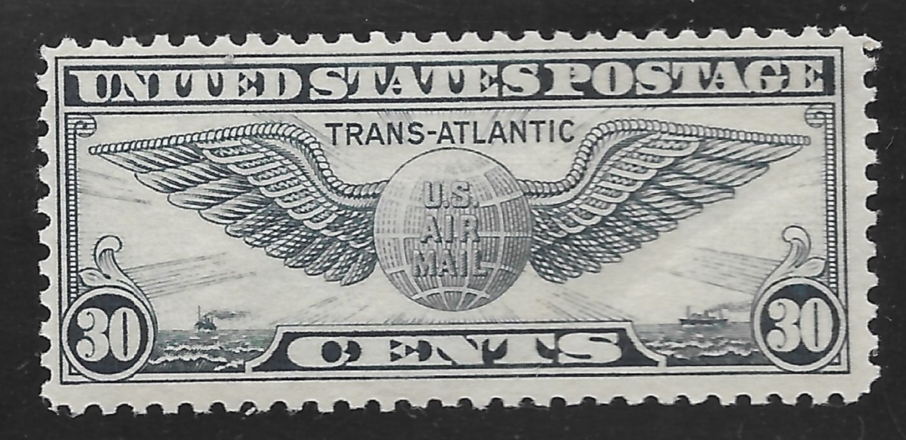 US #C24 30c Winged Globe ~ MHR | United States, Air Mail Stamp / HipStamp