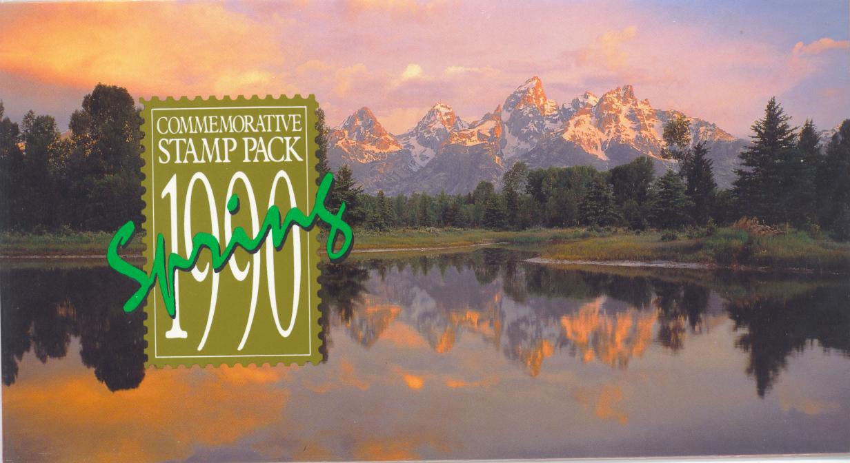 #1990 USPS Commemorative Spring Stamp Pack (my5215) / HipStamp