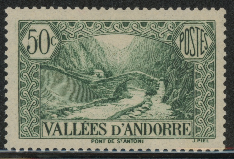 Andorra French 38A * mint HR (2208 489) | Europe - France & Colonies ...