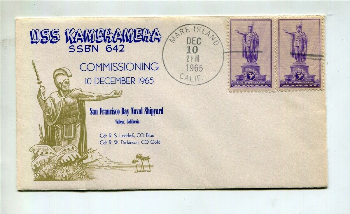 USS KAMEHAMEHA Submarine SSB N 642 - US Navy Ship Submarine Squad ...