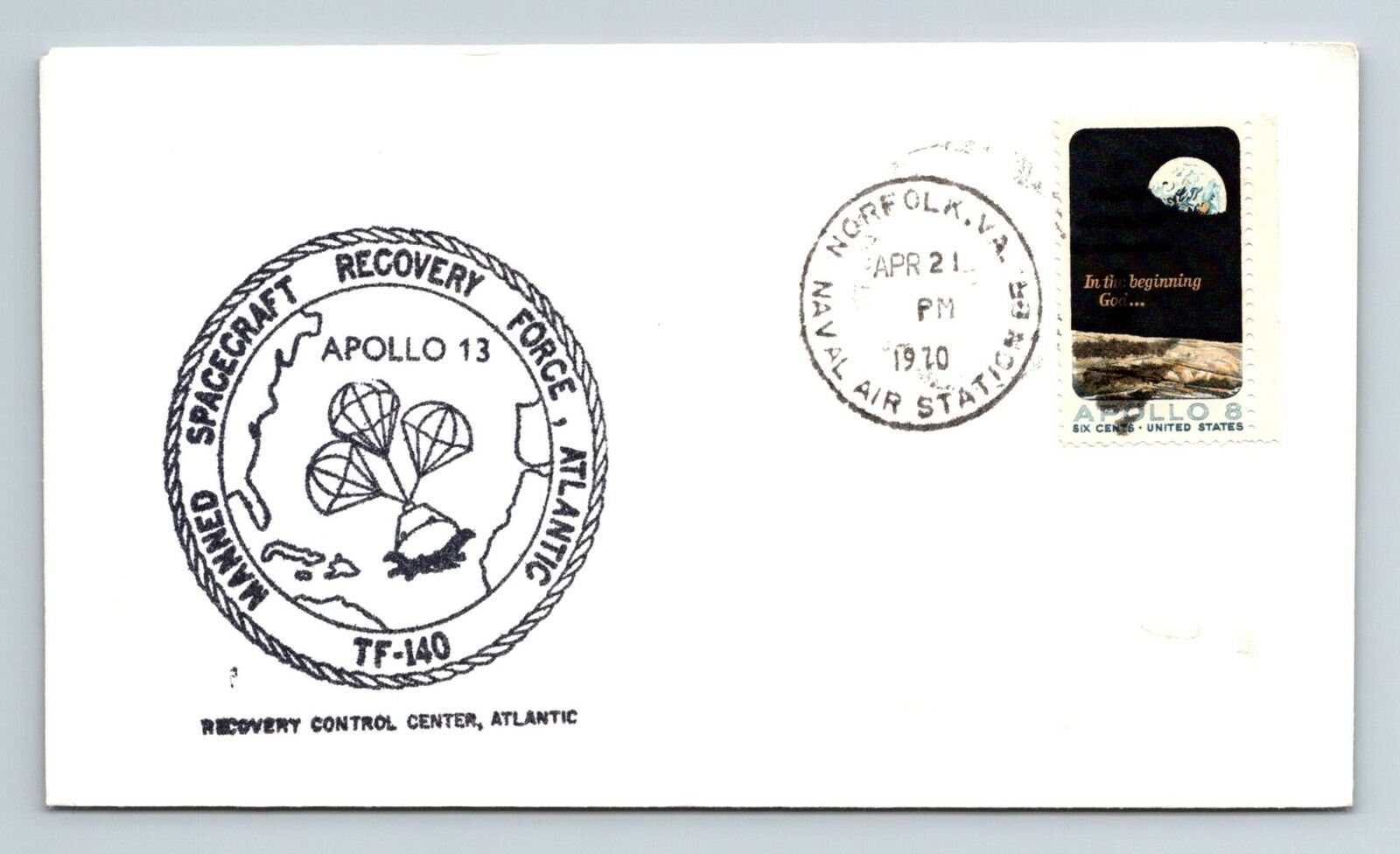 1971 APOLLO 13 - Manned Spacecraft Recovery Force - F3258 | United ...