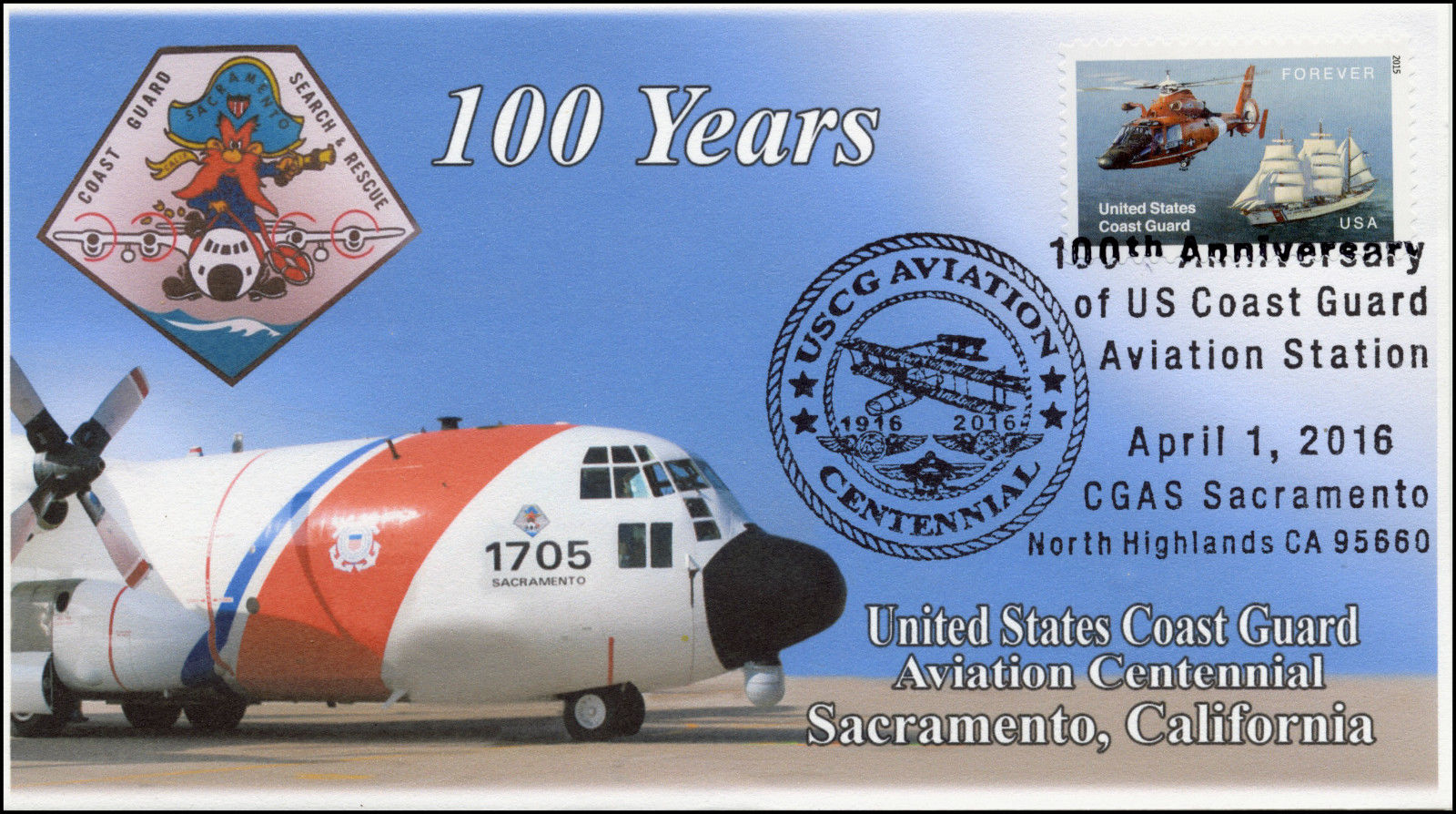 2016, US Coast Guard, Aviation Centennial, Pictorial, Sacramento CA, 16 ...