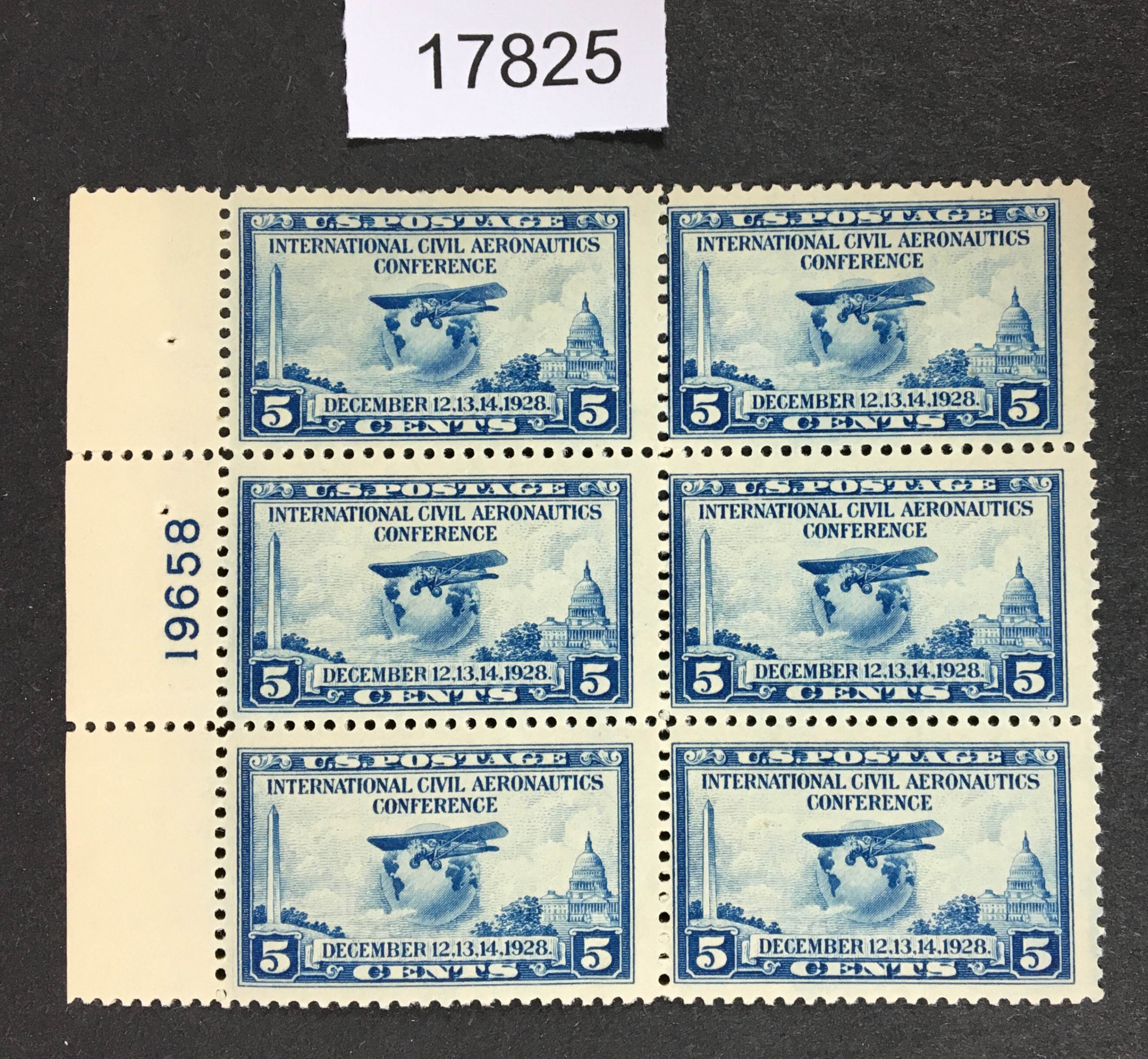 US Stamps # 650 Mint OG NH Plate Block $60 LOT #17825 | United States ...