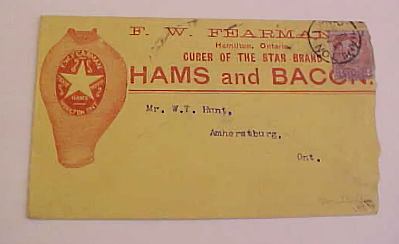 Canada Pictorial AD HAM & Beacon 1897 Hamilton Cover | Canada, Stamp ...