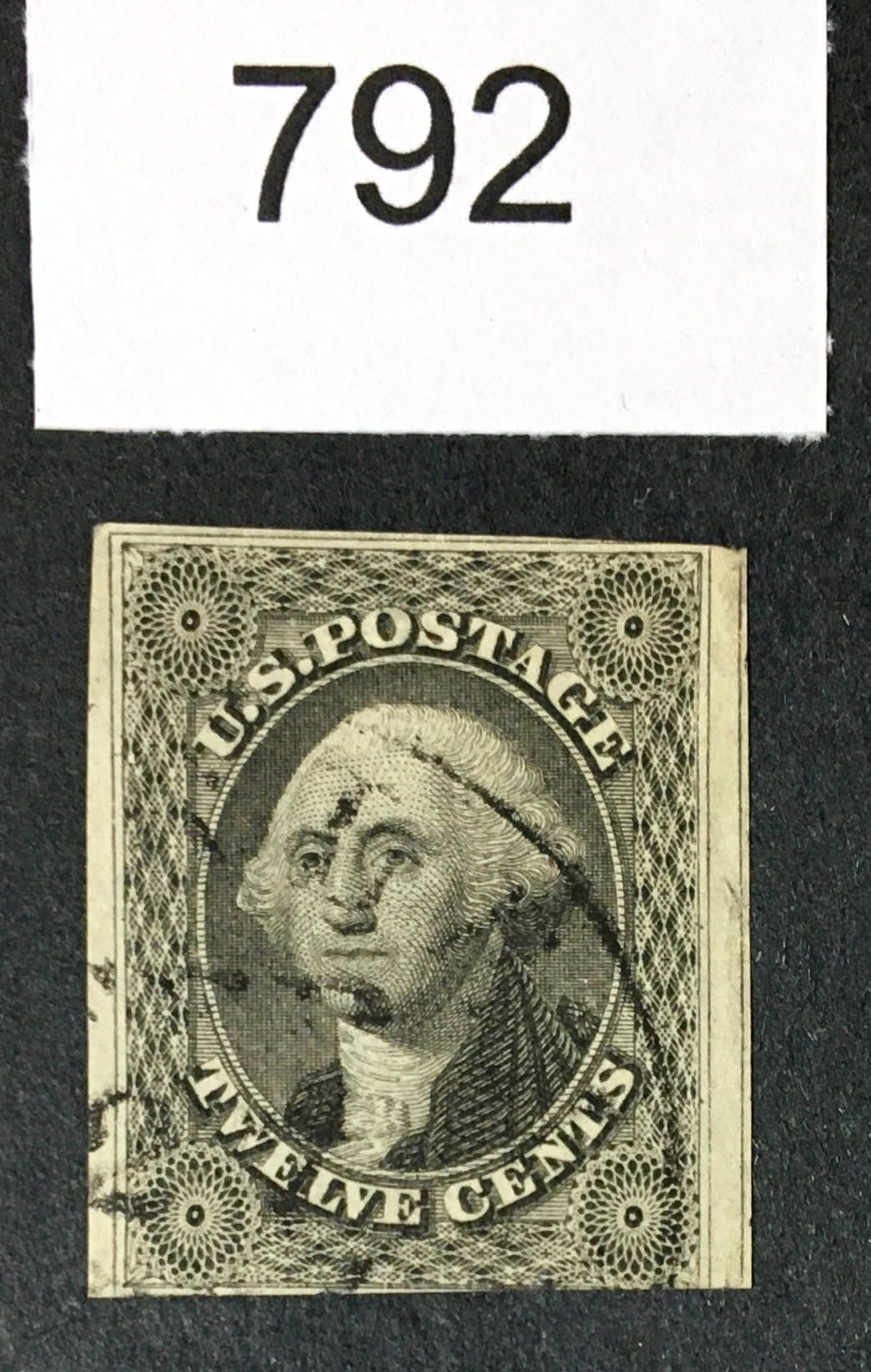 US Stamps # 17 Used CAT. $260 LOT #792 | United States, General Issue ...