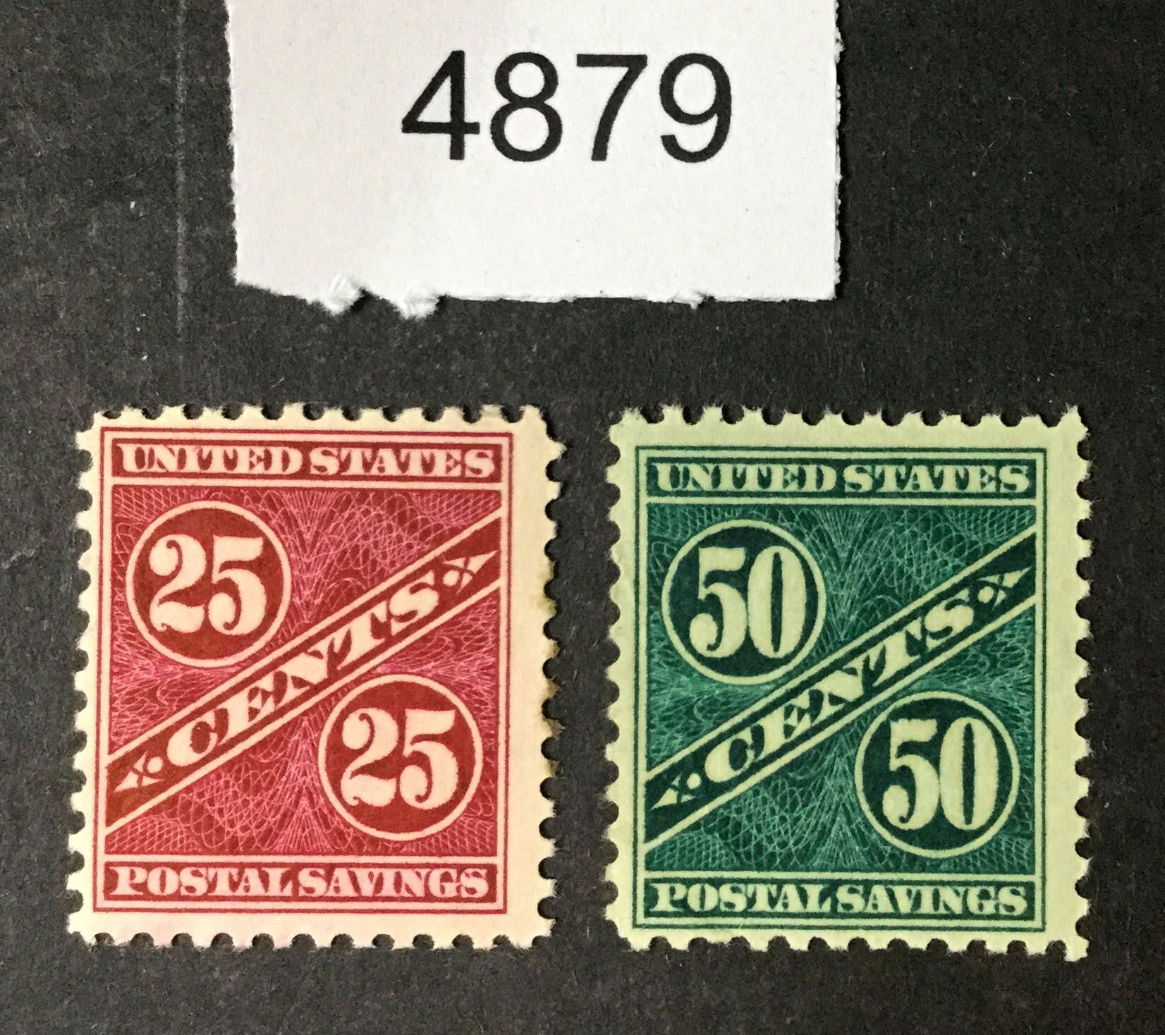 US Stamps #Ps8-Ps9 Mint OG NH $126 LOT #4879 | United States, Back of ...
