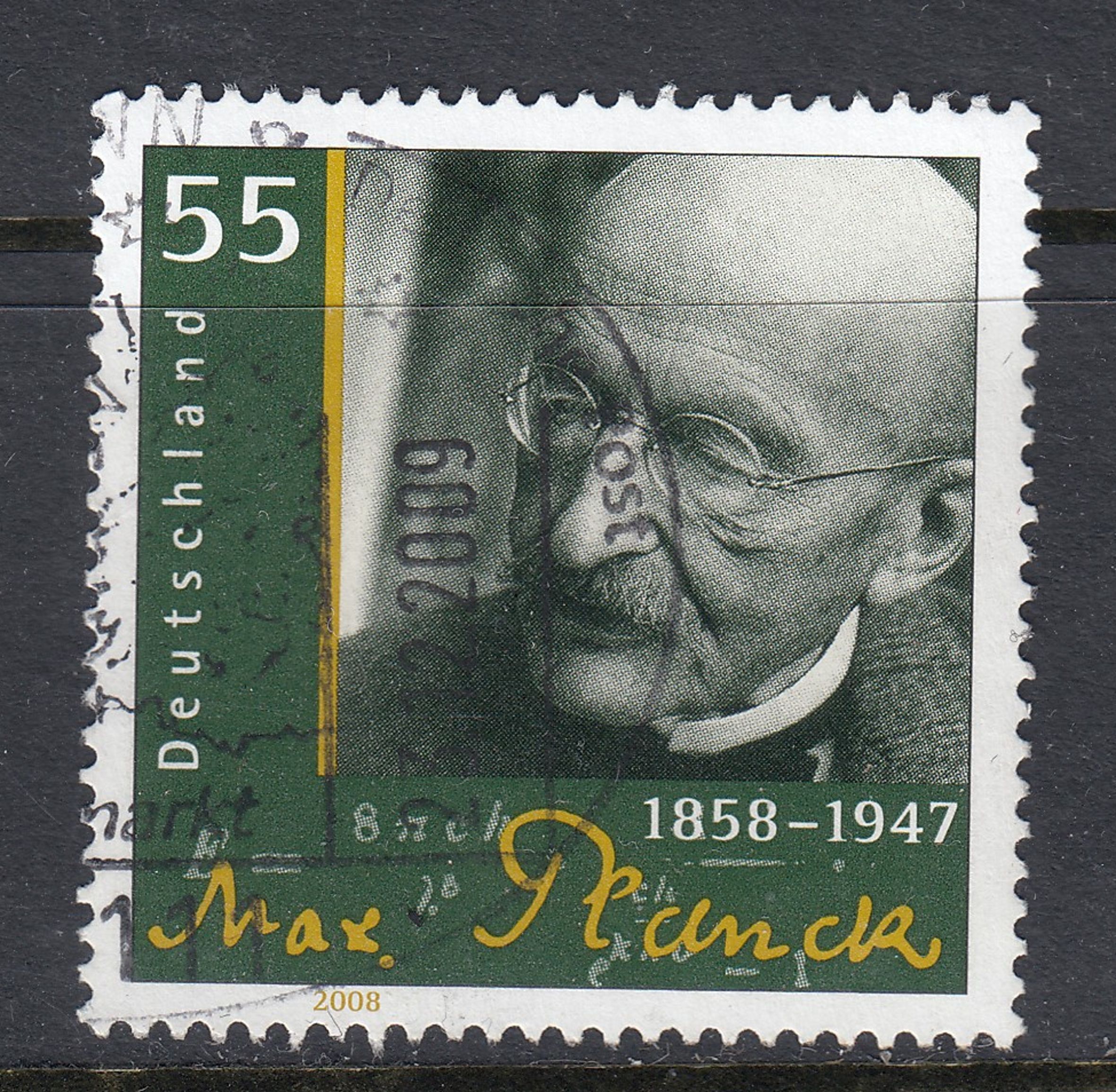 Germany 2008 SC# 2480 150th Birth Anniversary of Max Planck Used ...