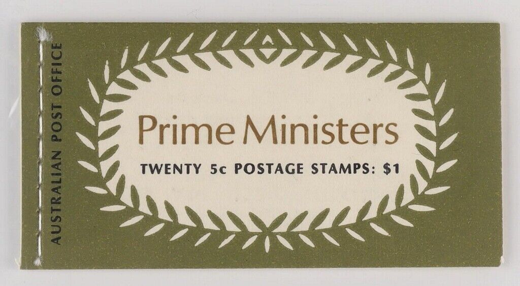 AUSTRALIA 1969 Prime Ministers $1 edition N69/3. MNH **. SG SB45 ...
