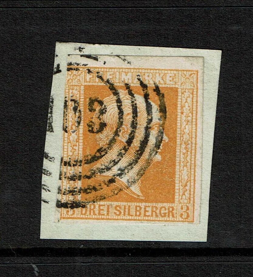 Prussia SC# 8, on piece - S15233 | Europe - Germany & Colonies - German ...