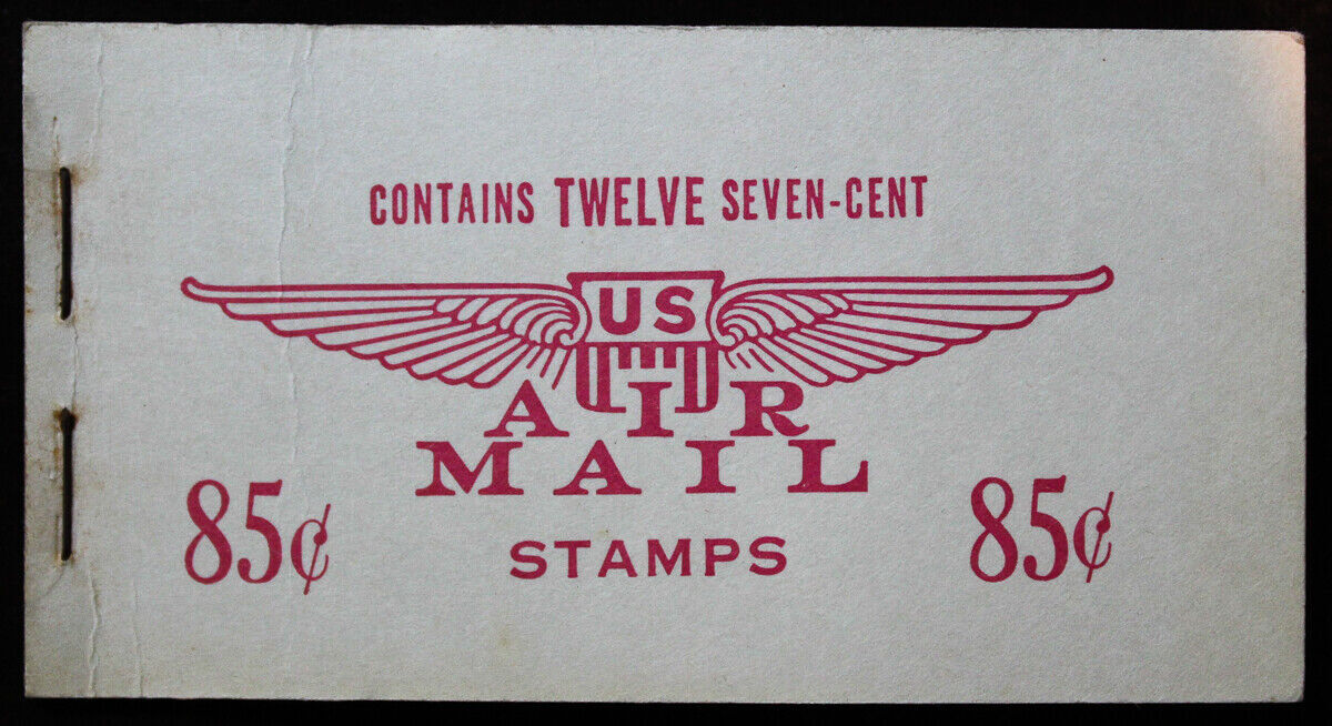 US Stamps # C60a Unexploded Booklet | United States, Air Mail Stamp ...