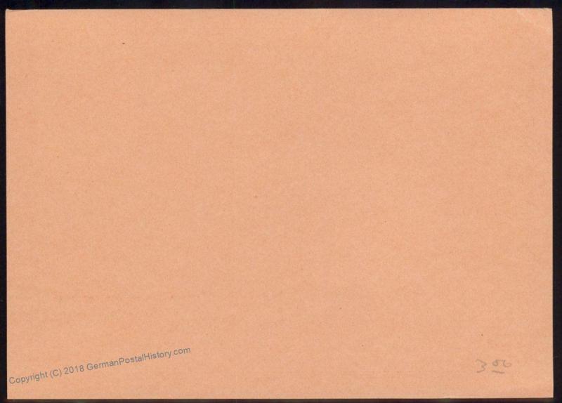 3rd Reich Germany Hitler Rohrpost Pneumatic Mail Postal Entire Card ...