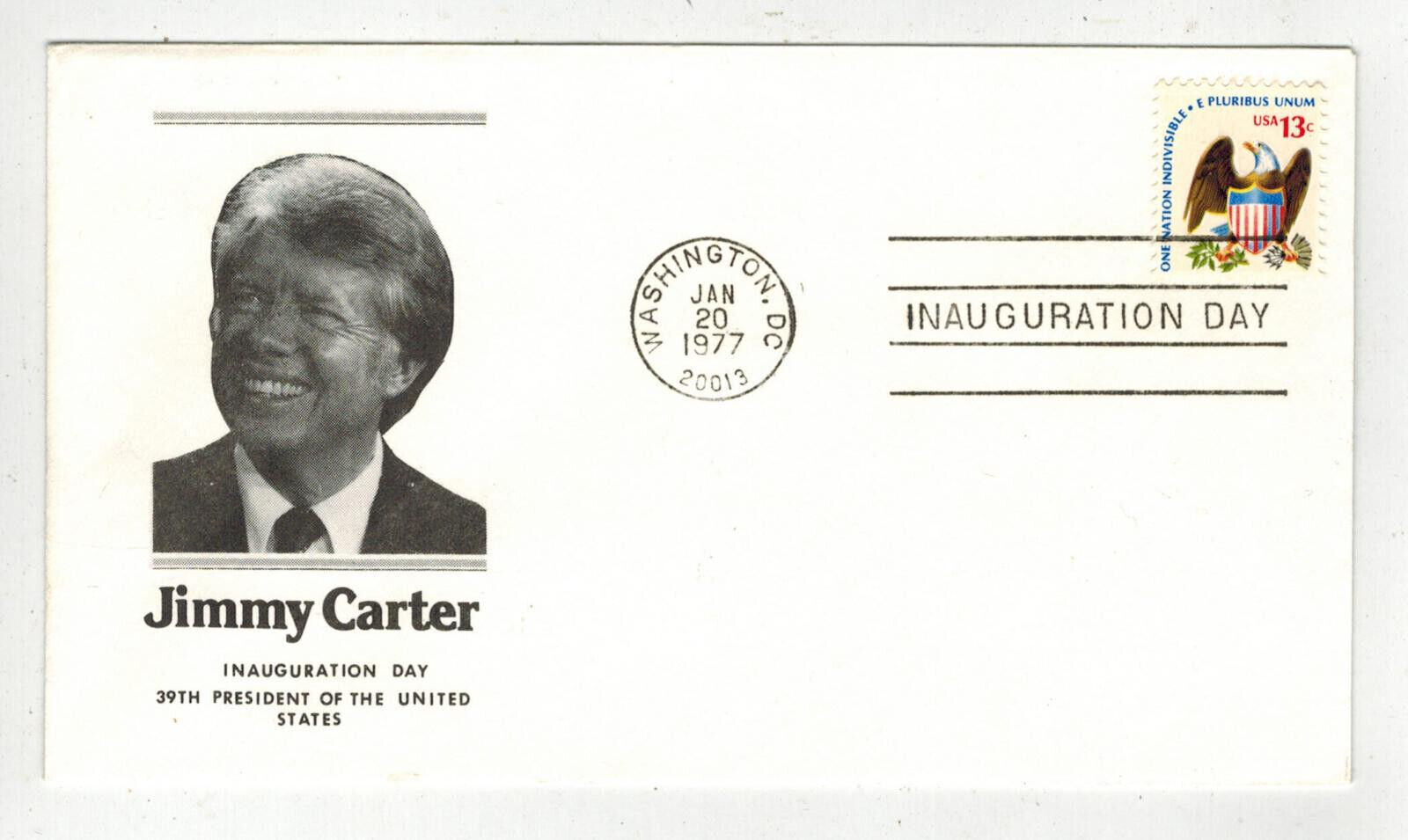 Jimmy Carter President 1977 Inauguration DAY Jec-55 Unknown Designer ...
