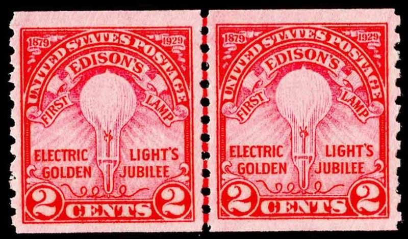 United States Scott 656 Mint never hinged with pulled perforation ...