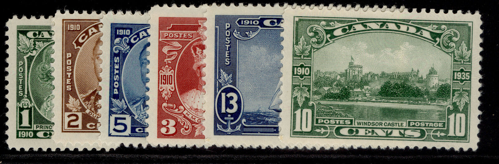 Canada GV Sg335-340, Silver Jubilee Set, M Mint. Cat £40. | Canada ...