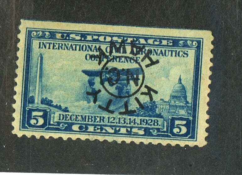 650 Mint Kitty Hawk Overprint LH Cat $25 | United States, General Issue ...