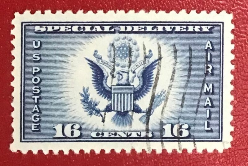 1934 US Scott CE1 used 16 cent Great seal of the U.S. Lot 1116 | United ...