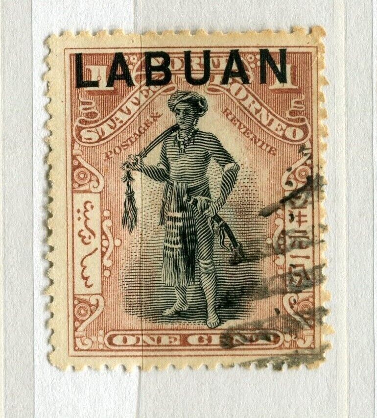 LABUAN NORTH BORNEO; 1890s Pictorial issue used 1c. value | Europe ...