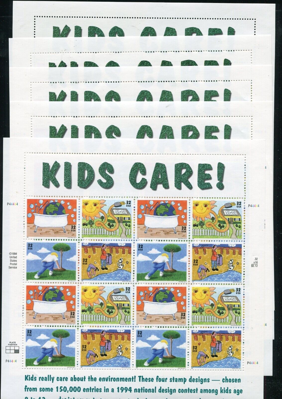 3000 Comic Strip Classics FIVE SHEETS of 20 32¢ Stamps MNH | United ...