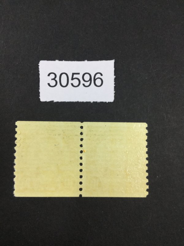 US Stamps #603 Line Pair Mint OG NH LOT #30596 | United States, General ...
