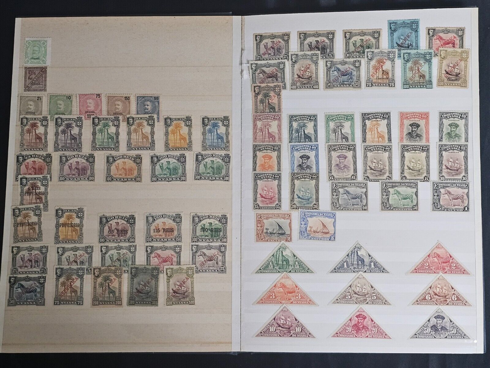 Portugal Colonies RARE Mint Stamp Collection in 2 Stock Books | Europe ...