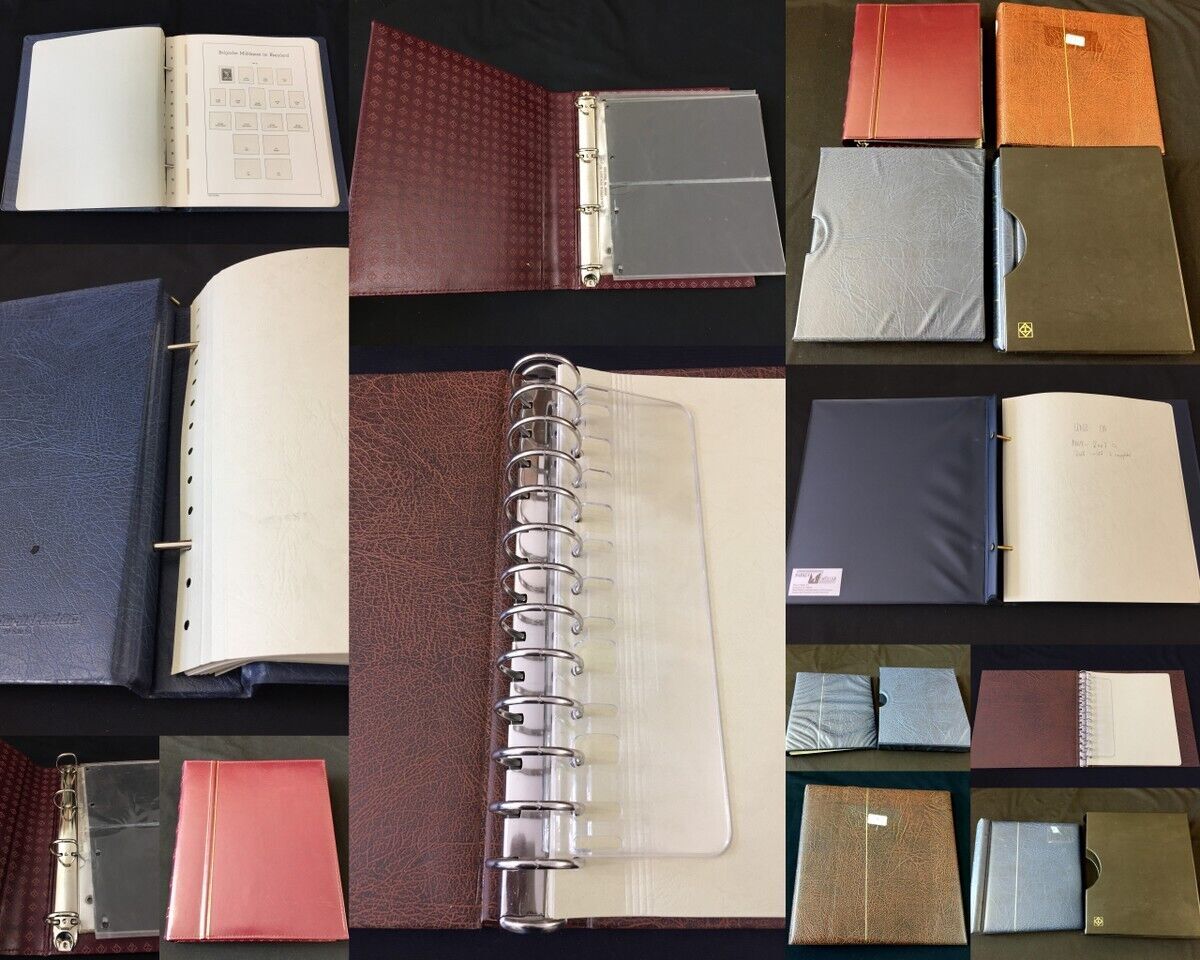 Lighthouse Albums 2+4+13 Ring Binders+Few Inserts+Slipcases.4.8kg( K650 ...