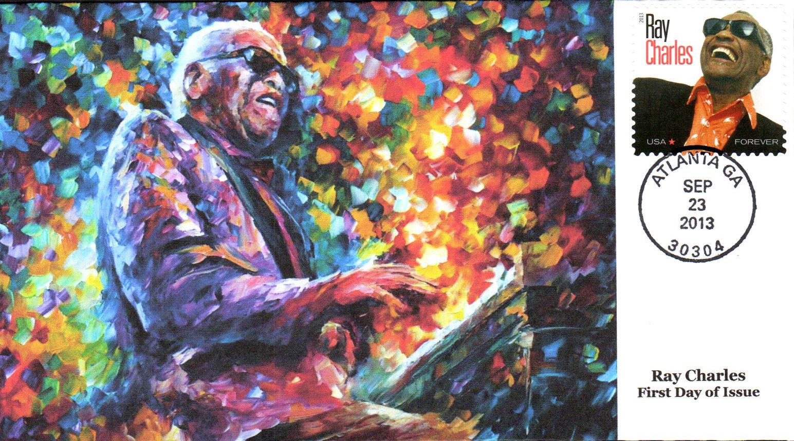 #4807 Ray Charles S & T FDC | United States, General Issue Stamp / HipStamp