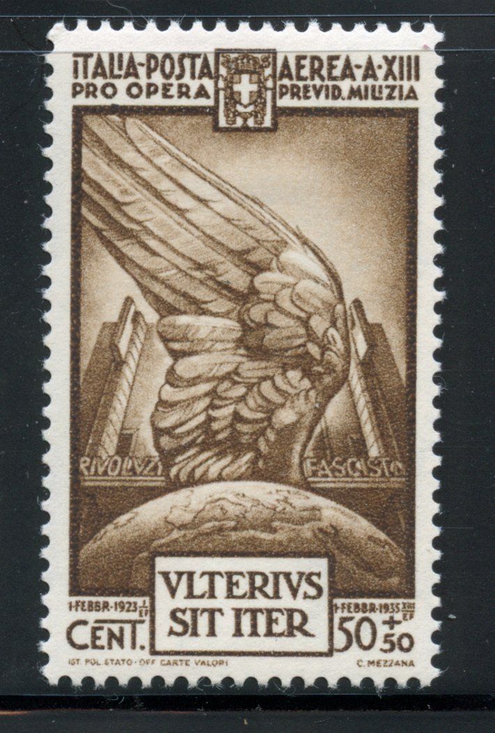 Italy #CB3, Mint Hinge | Europe - Italy, Air Mail - Semi-Postal Stamp ...