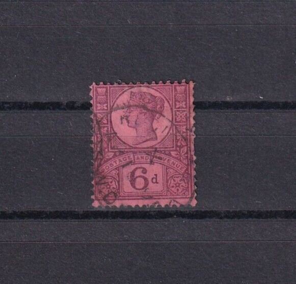 SA21b Great Britain 1887 50th Anniv Reign Queen Victoria used stamp CV ...